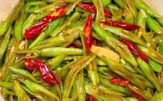 爆炒四季豆怎么做_四季豆焯水几分钟才脆绿