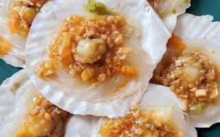 蒜蓉扇贝粉丝怎么做_蒜蓉扇贝粉丝蒸几分钟