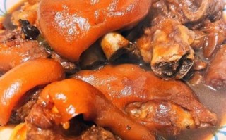 红烧猪蹄高压锅做法_高压锅压多久才软糯