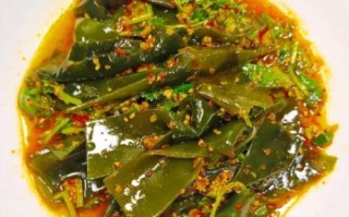 凉拌海带结怎么做_海带结焯水几分钟