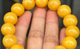 鸡油黄蜜蜡手串多少钱_如何辨别真假