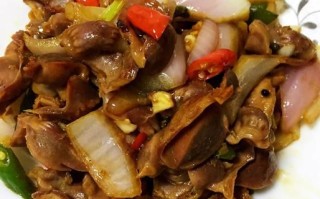 鸡胗怎样炒才脆嫩_鸡胗炒多久才熟