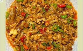 金针菇炒猪肉怎么做好吃_金针菇炒猪肉做法大全