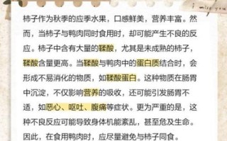 鸭肉和什么不能一起吃_鸭肉相克食物有哪些