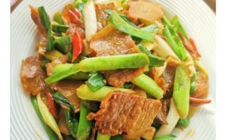 蒜苗炒肉怎么炒好吃_蒜苗炒肉的家常做法