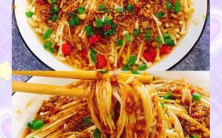 肉末蒸金针菇怎么做_肉末蒸金针菇要蒸几分钟