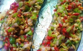 蒜蓉烤茄子怎么做_蒜蓉烤茄子烤箱温度时间