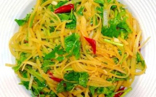 醋溜土豆丝家常做法_醋溜土豆丝怎么炒才脆