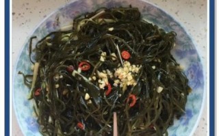 葱油海草怎么做_葱油海草的做法窍门
