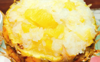 菠萝米饭怎么蒸_菠萝蒸饭要不要先泡米