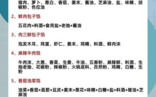 包子馅料怎么调好吃_包子馅料配方比例