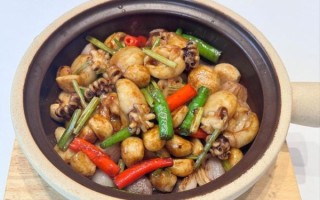 干锅墨鱼仔怎么做_干锅墨鱼仔家常做法