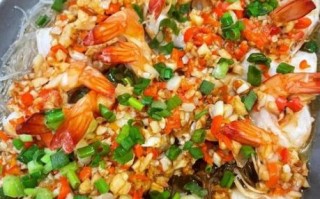 蒜蓉蒸虾粉丝怎么做_蒜蓉蒸虾粉丝蒸几分钟