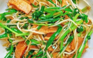 豆芽炒韭菜怎么炒好吃_豆芽炒韭菜要不要焯水
