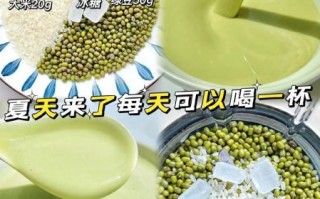 绿豆汁的做法_榨汁机怎么榨绿豆汁