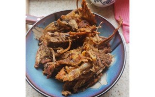 椒盐鸭架怎么做_椒盐鸭架的做法步骤