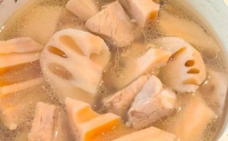 莲藕排骨汤怎么炖好喝_莲藕排骨汤做法大全