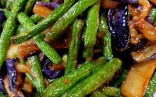 干煸豇豆茄子怎么做_干煸豇豆茄子热量高吗