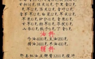 麻辣烫香料37种配方_正宗做法