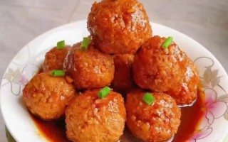 四喜丸子怎么做_红烧狮子头做法视频