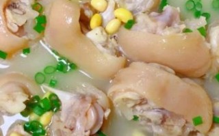 黄豆猪蹄汤怎么做下奶_下奶黄豆猪蹄汤窍门