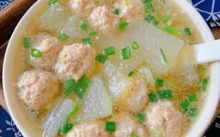 冬瓜丸子怎么做窍门_冬瓜丸子汤怎么做好吃