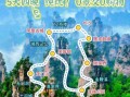 张家界旅游地图怎么玩_张家界景点地图必去路线