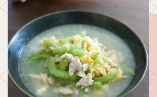 苦瓜干贝羹怎么做_干贝苦瓜羹的做法大全