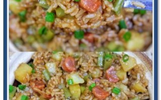 豆角焖米饭怎么做_豆角焖米饭用生米还是熟米