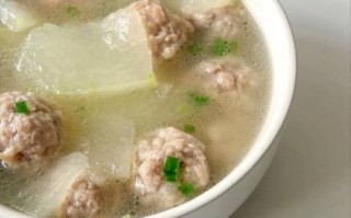 冬瓜肉丸子汤怎么做_冬瓜肉丸子汤的家常做法