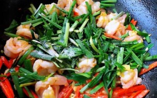 韭菜炒虾仁怎么做_韭菜炒虾仁的正宗做法