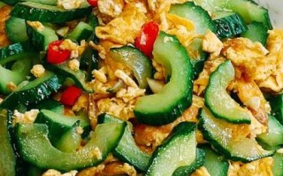 黄瓜和什么一起炒菜好吃_黄瓜炒蛋怎么做