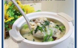 青菜瘦肉粥怎么做_青菜瘦肉粥放什么青菜