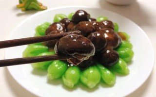 香菇炒菜心怎么做_香菇炒菜心家常做法