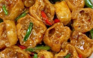 红烧油豆腐怎么做才入味_家常红烧油豆腐做法