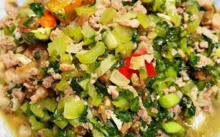 雪里蕻炒肉丝怎么做_雪里蕻炒肉丝的家常做法