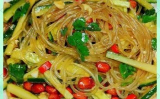 黄瓜粉丝凉菜怎么做_家常凉拌黄瓜粉丝做法