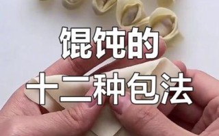馄饨怎么包才好看_馄饨家常包法图解