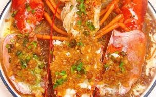 蒜蓉清蒸波士顿大龙虾怎么做_蒜蓉清蒸波士顿大龙虾蒸多久