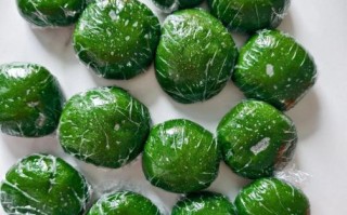 糯米青团的做法_青团用什么粉最正宗