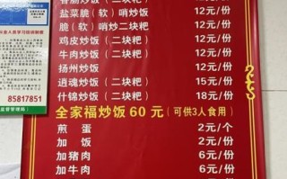 炒饭大全菜单有哪些_炒饭大全菜单怎么做