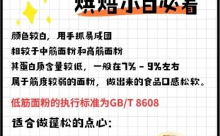 小麦粉是低筋还是高筋_如何快速区分