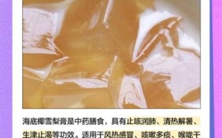 海底椰雪梨膏的功效与作用_海底椰雪梨膏适合什么人喝