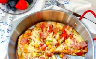 平底锅做披萨怎么做_不用烤箱能做披萨吗