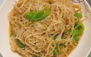 清炒黄豆芽怎么炒才脆_清炒黄豆芽要不要焯水