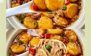 金针菇日本豆腐煲的做法_热量高吗