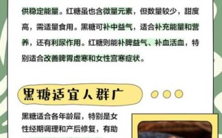 黑糖好还是红糖好_功效区别与选购指南