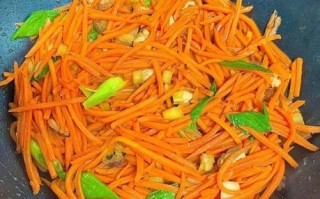 素炒胡萝卜怎么炒好吃_家常素炒胡萝卜做法