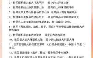 寰球地理_有哪些值得收藏的世界级地理冷知识