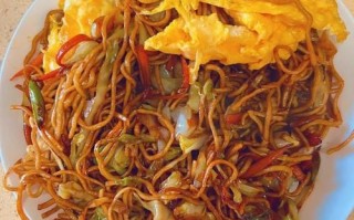 鸡蛋炒面怎么炒不粘锅_鸡蛋炒面家常做法